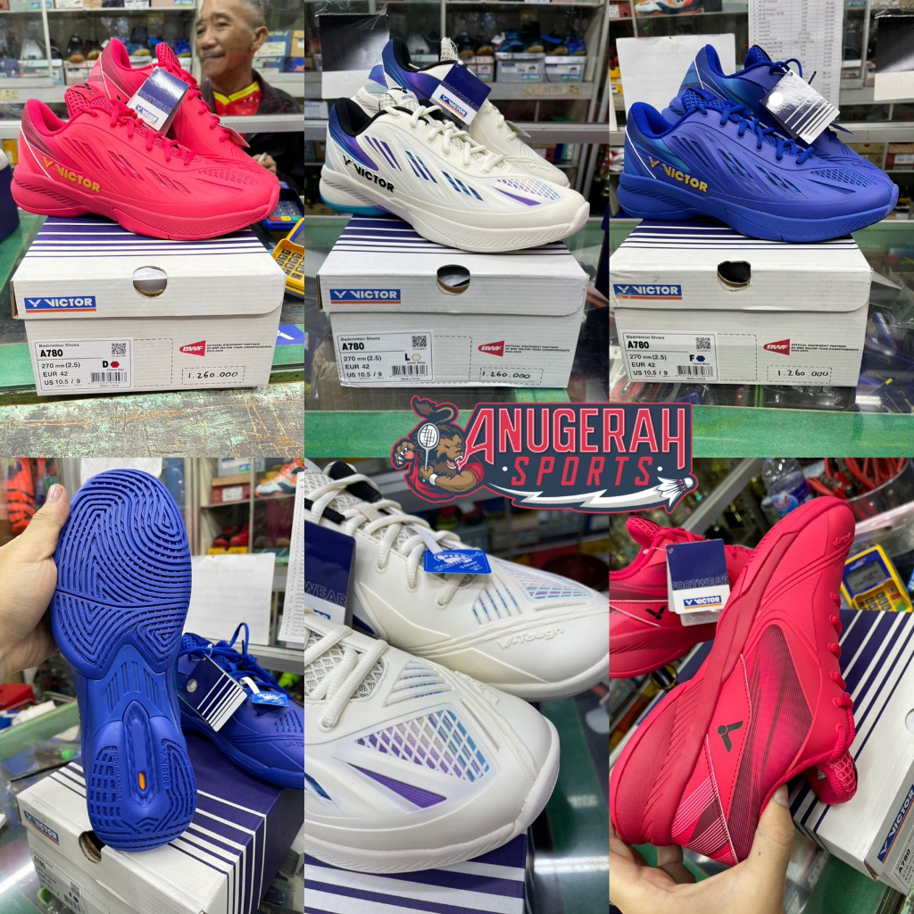 Jual Sepatu Badminton VICTOR A780 / VICTOR A 780 ORIGINAL | Shopee ...