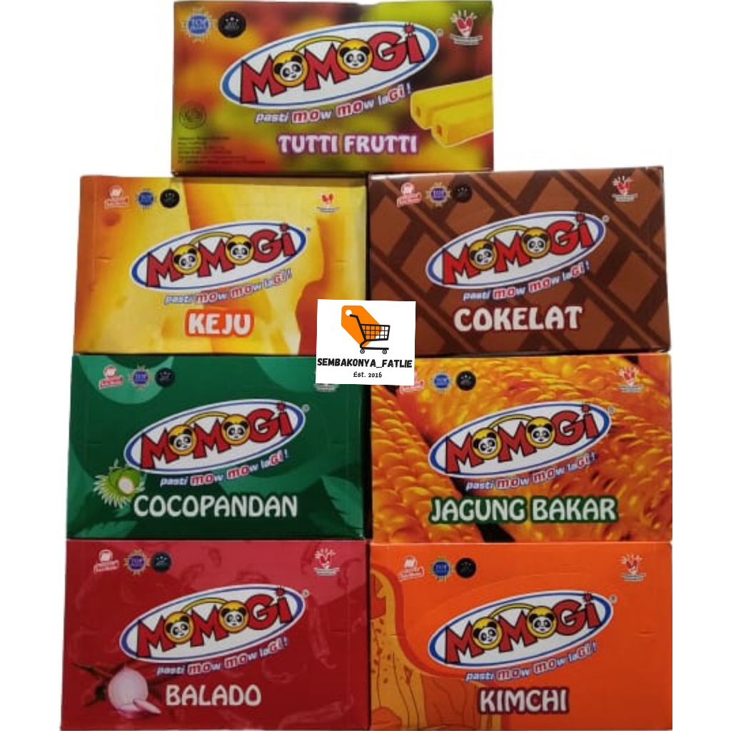 Jual MOMOGI 1 BOX ISI 10 PCS / 12 GRAM | Shopee Indonesia