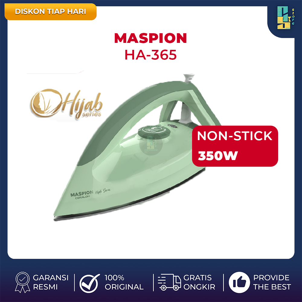 Jual Maspion HA-365 Automatic Iron Setrika Hijab | Setrika Maspion Hijab | Shopee Indonesia