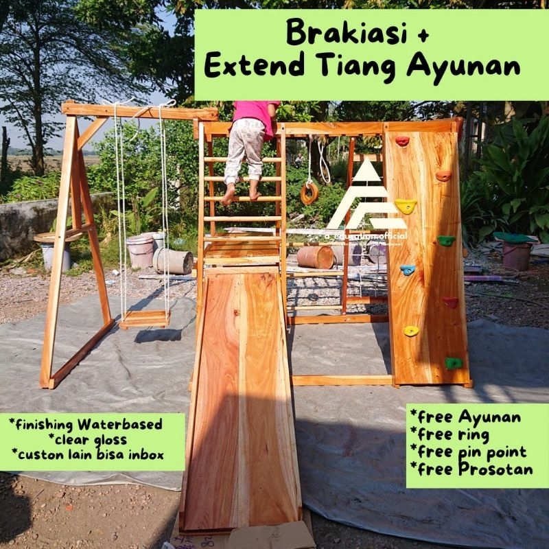 Jual Brakiasi Extend Ayunan 1m Playground mainan A Education | Shopee ...