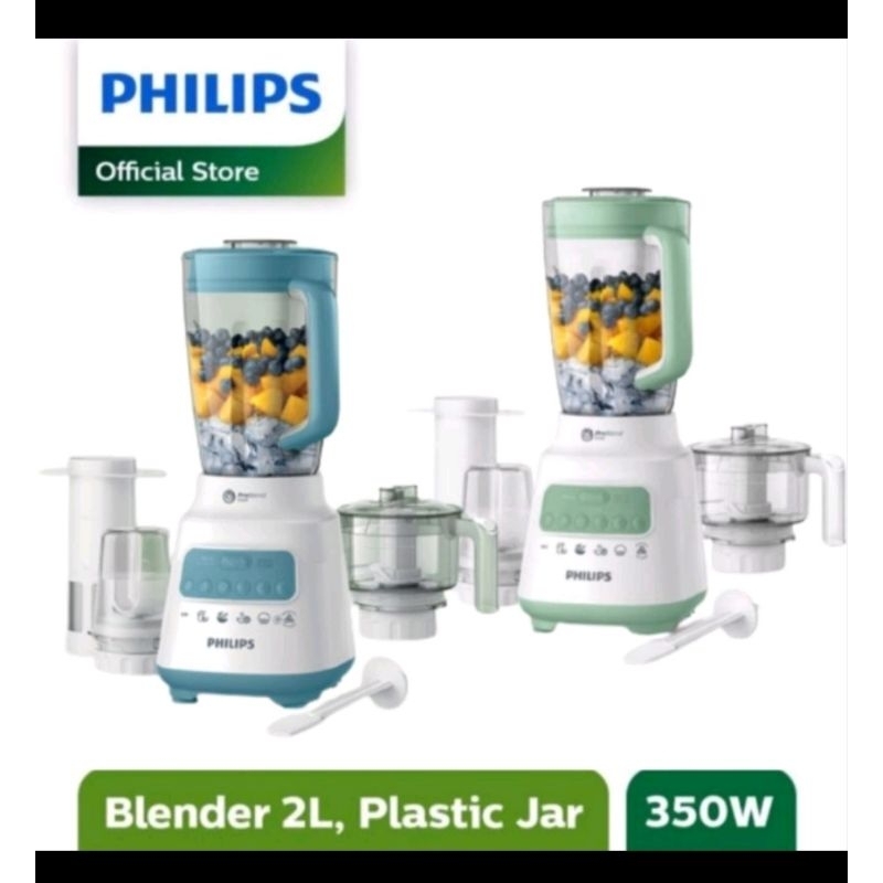 Jual Philips HR-2223 Blender Plastik With Chopper & Fruit Filter 2L ...