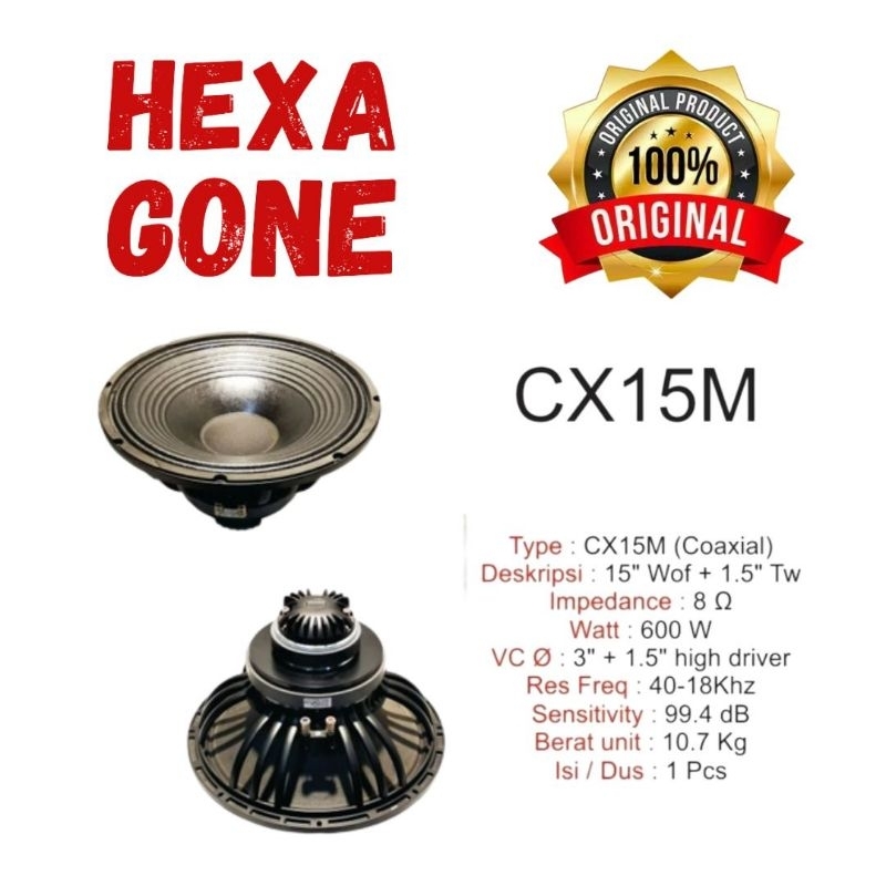 Jual Speaker Coaxial 15 inch | Shopee Indonesia