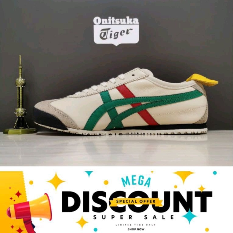 Jual Sepatu Onitsuka Tiger Mexico 66 Birch Green Original | Shopee ...