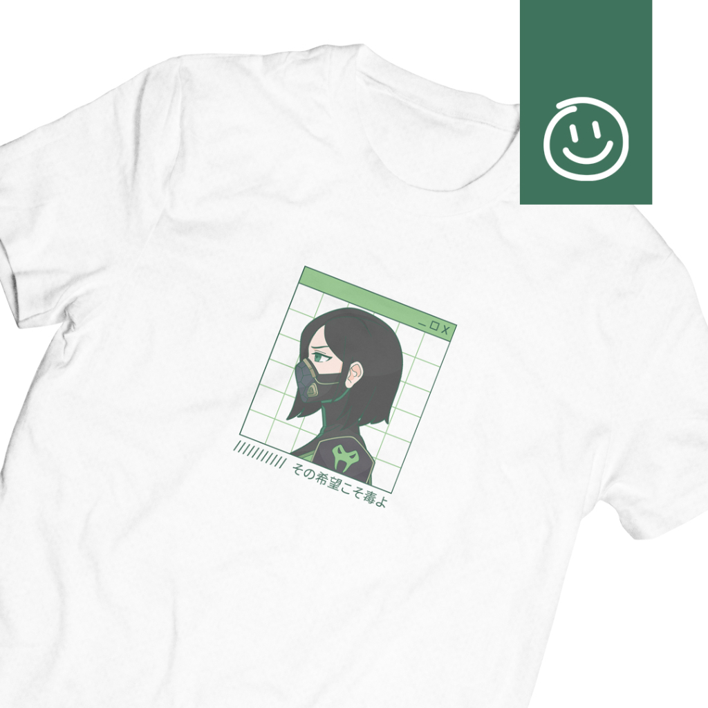Jual Baju Kaos Valorant | Viper Valorant T-Shirt | Shopee Indonesia