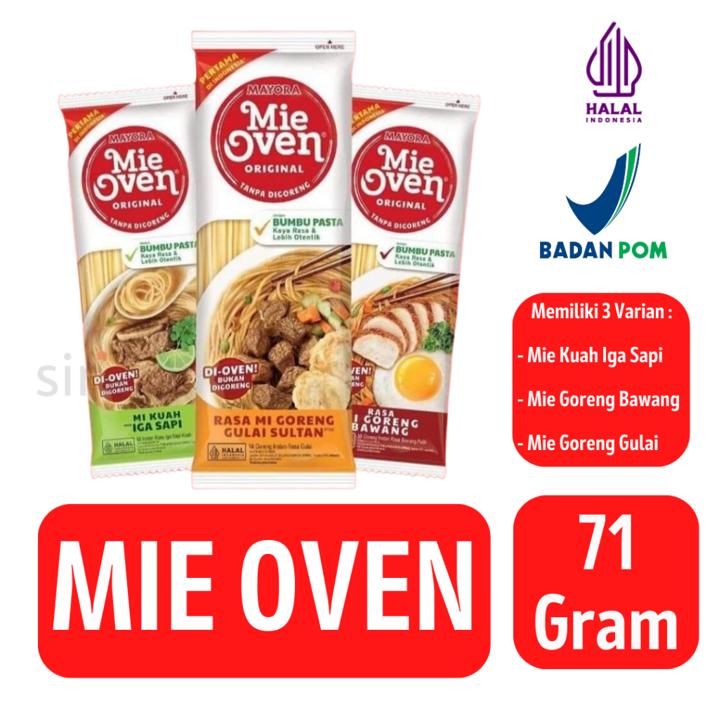Jual Mie Oven Goreng Bawang| Goreng Gule| Goreng Iga Sapi | Shopee ...