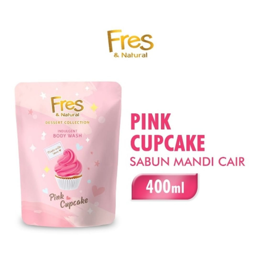 Jual Fresh & Natural Dessert Collection Body Wash Pink Cupcake Sabun ...