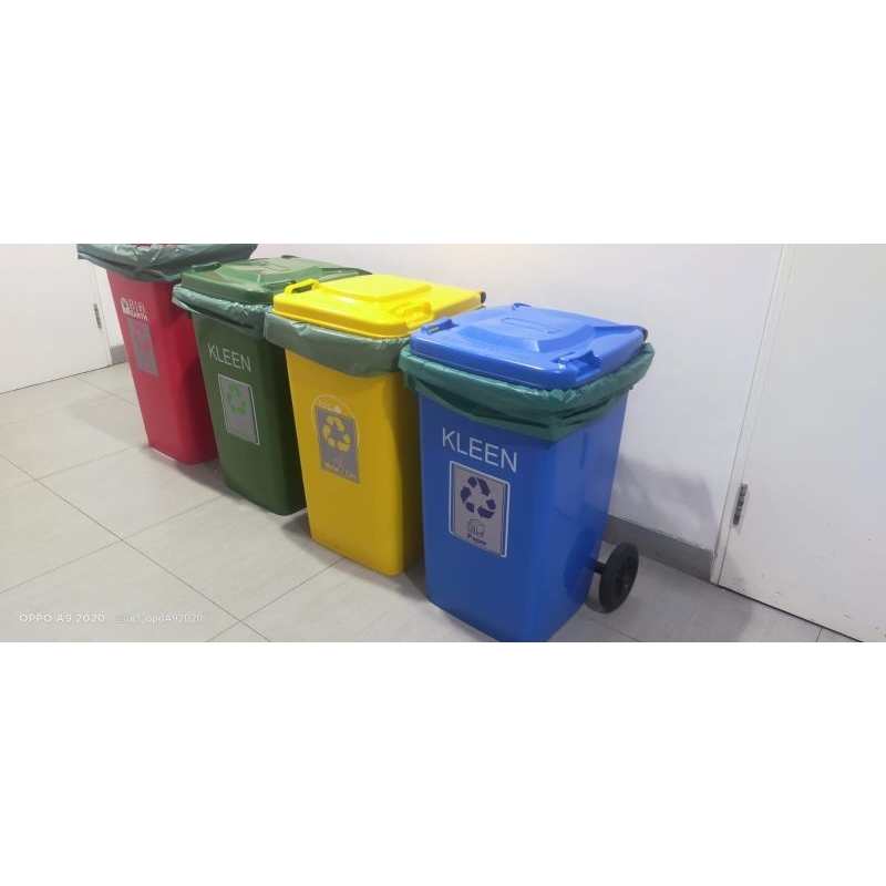 Jual tempat sampah sulo / roda fiberglass kapasitas 100 liter | Shopee Indonesia