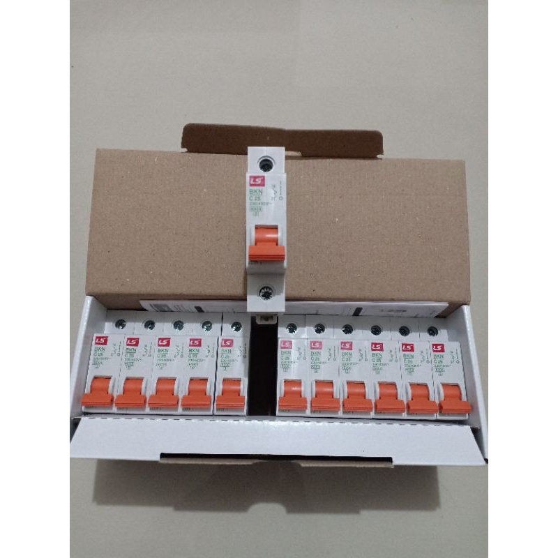 Jual MCB 6A, 10A, 16A, 20A, 25A, dan 32A 1P/ phase BKN Series 6KA Merk Ls eLectric korea ...