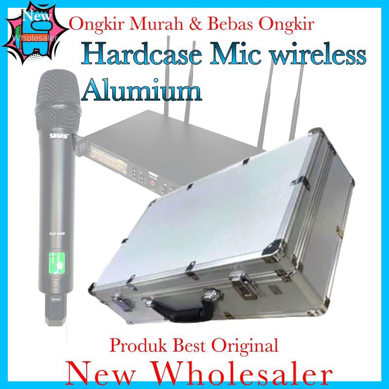 Jual Koper Box Case Aluminium original Untuk mic wireless Dll anti ...