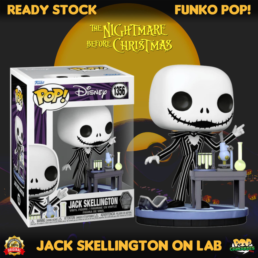 Jual Funko POP NBC 30th Anniversary - Jack Skellington at the Lab #1356 ...