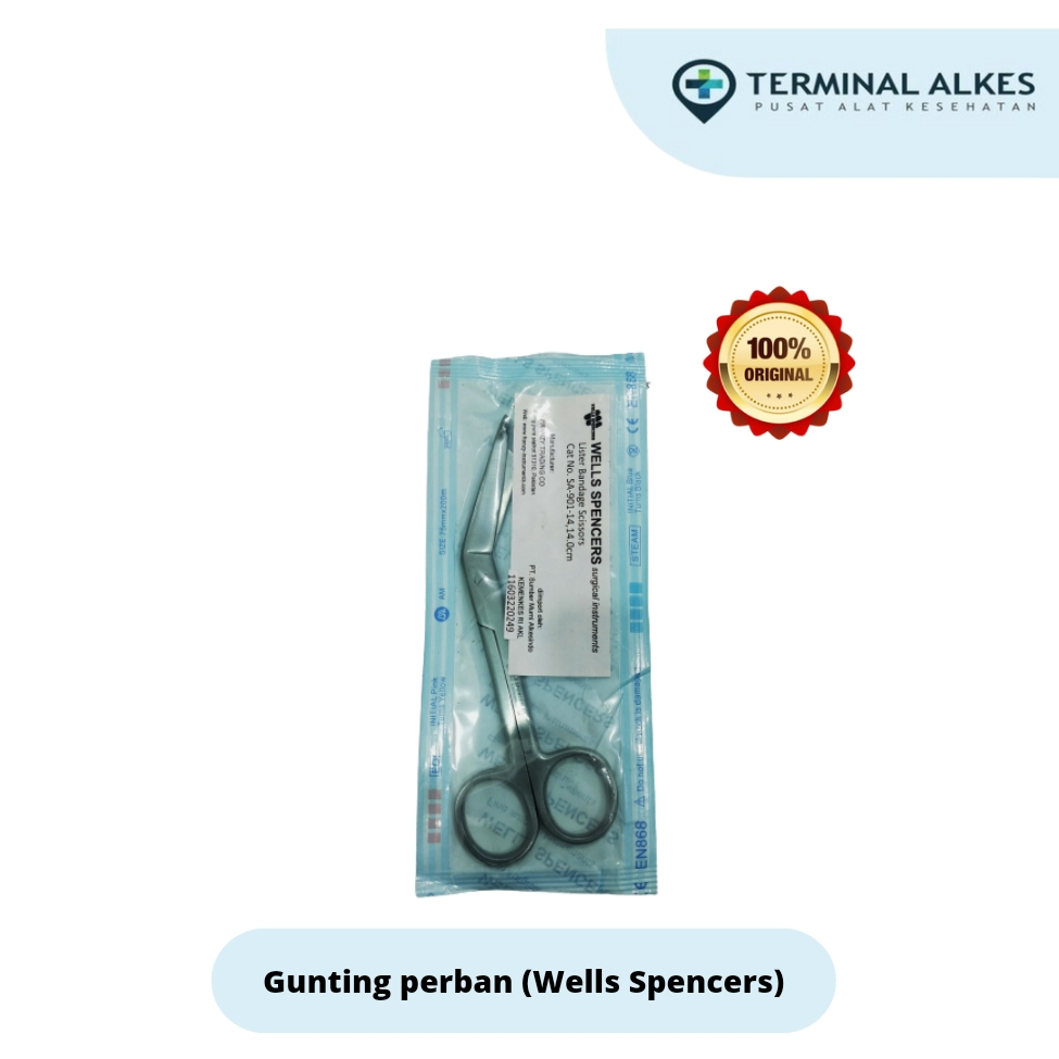 Jual Gunting Perban Wells Spencers Lister Bandage | Shopee Indonesia