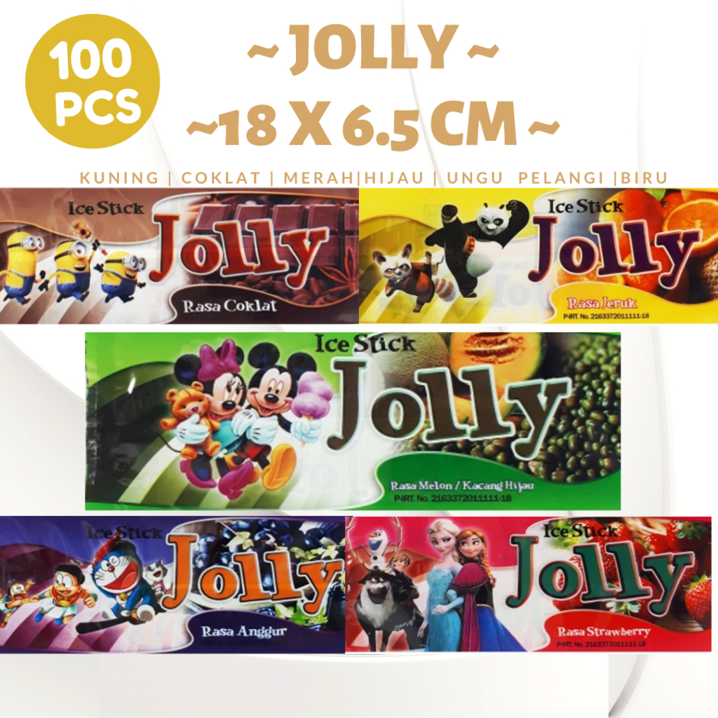Jual plastik kemasan es jolly, plastik kemasan es krim stik plastik ...