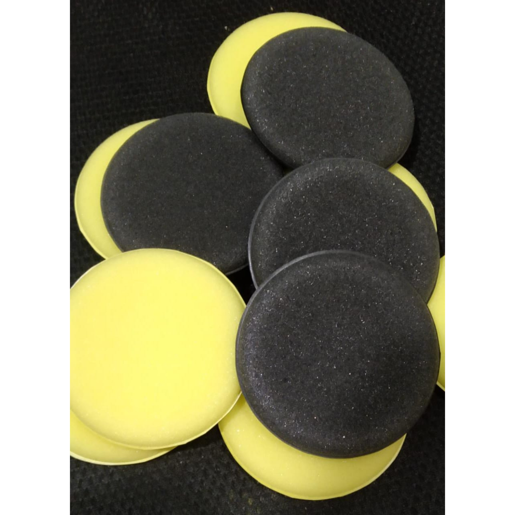 Jual busa pad ufo busa pad bulat super yellow super black busa ped spon ...