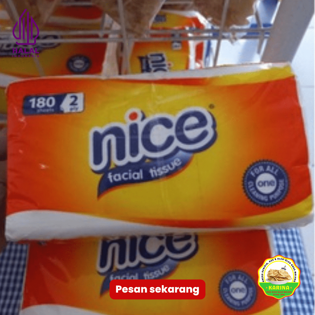 Jual Tisu Nice 180 Sheets 2ply | Shopee Indonesia