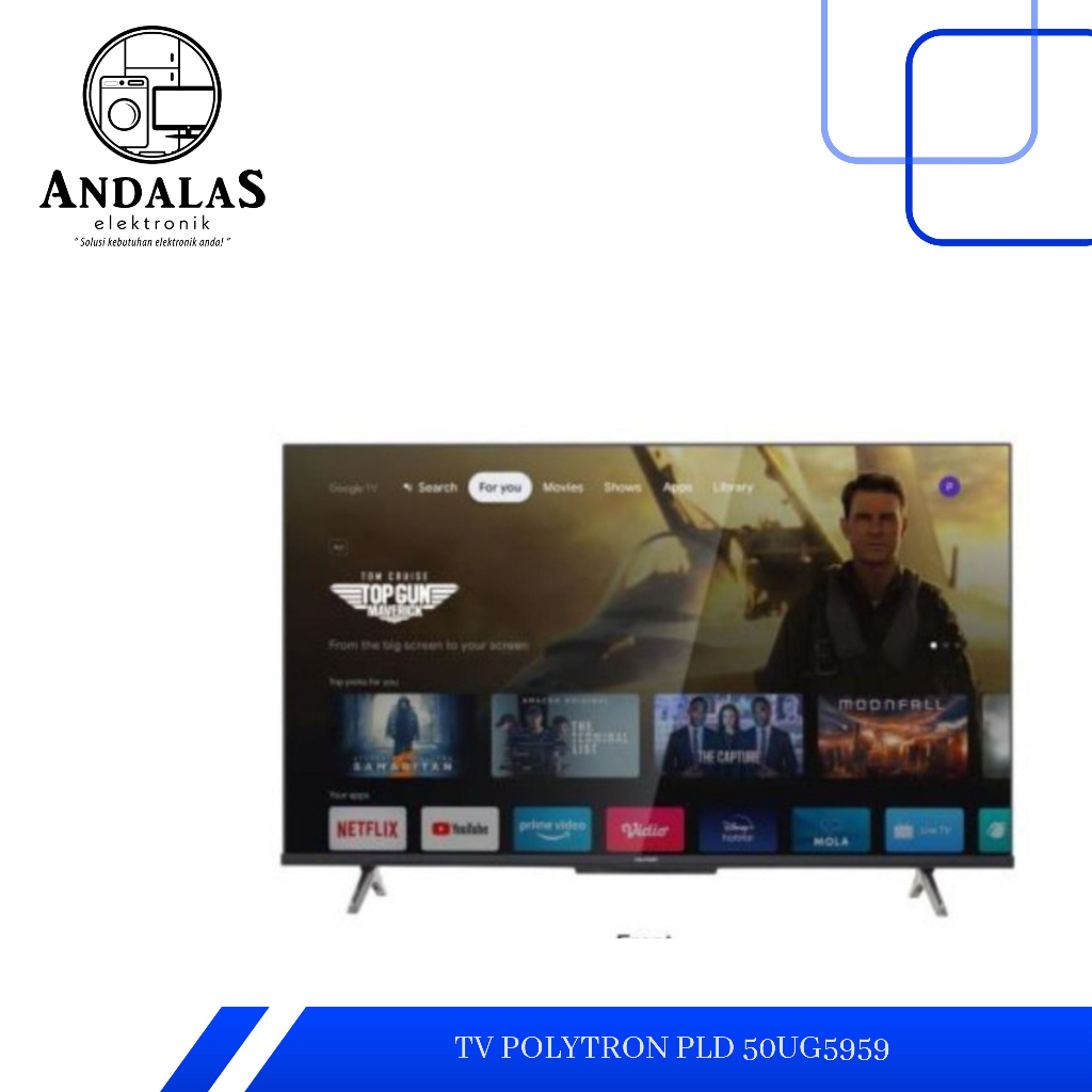 Jual TV LED POLYTRON 50UG5059 SMART GOOGLE TV 50 INCH 4K UHD 50 UG 5059 ...