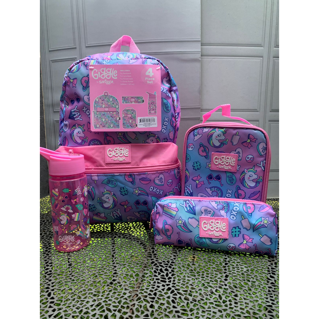Jual SMIGGLE SET BACKPACK GIGGLE VIII UNICORN - SET TAS RANSEL SMIGGLE ...