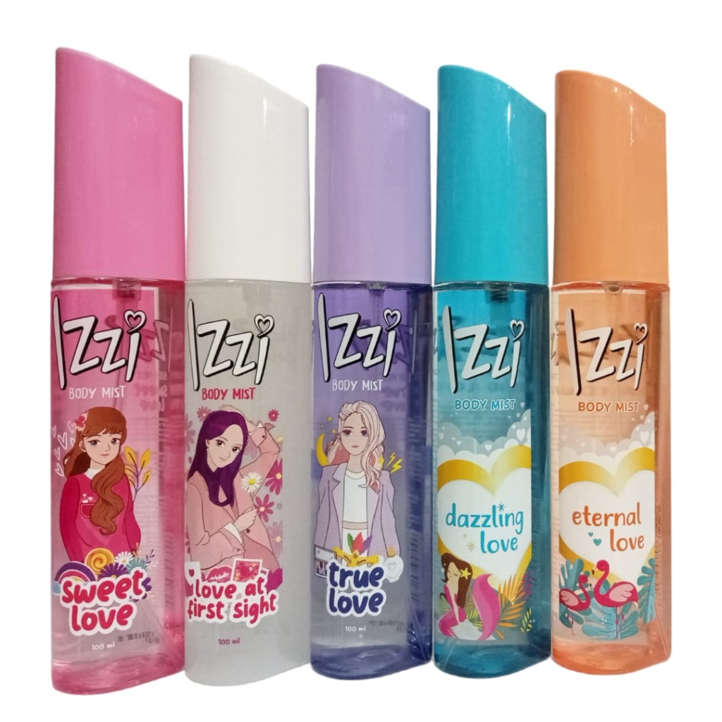 Jual Izzi Body Mist Eau De Cologne & Korean Body Mist 100 ml | Shopee ...