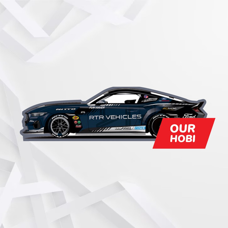 Jual Sticker Drift Mustang RTR Formula Drift Adam LZ Car | Shopee Indonesia