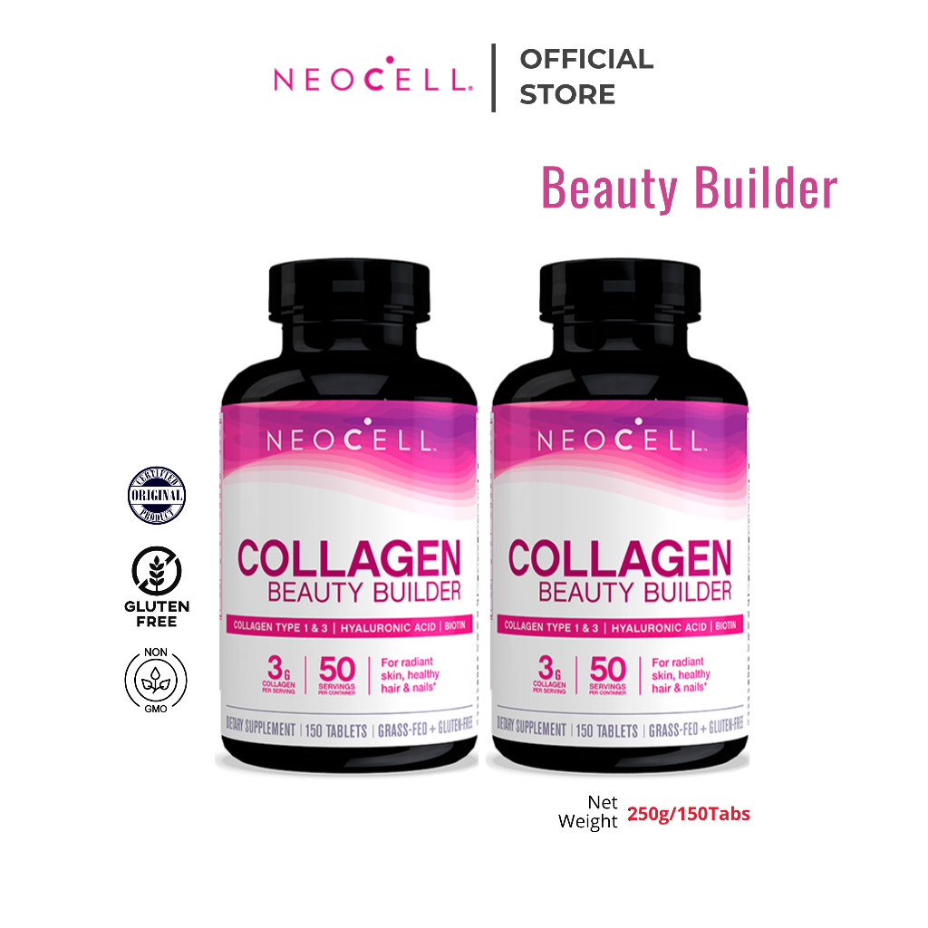 Jual NEOCELL Collagen Beauty Builder 150 Tablet - Awet Muda Kulit Cerah ...
