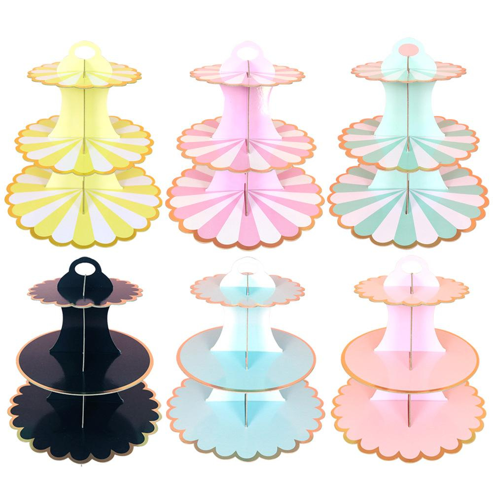 Jual CUPCAKE STAND 3 TIER STANDING CUP CAKE DEKORASI KUE PESTA ULANG ...