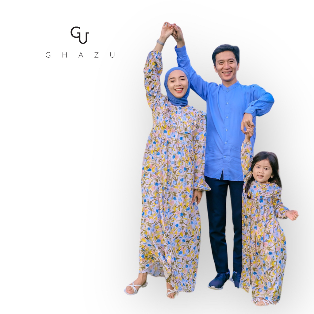 Jual Ghazu - Azura Family Set | Baju Keluarga | Baju Couple Keluarga ...
