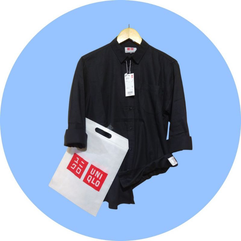 Jual promo kemeja uniqlo lengan panjang polos pria slimfit//kemeja ... Jual promo kemeja uniqlo lengan panjang polos pria slimfit//kemeja ...