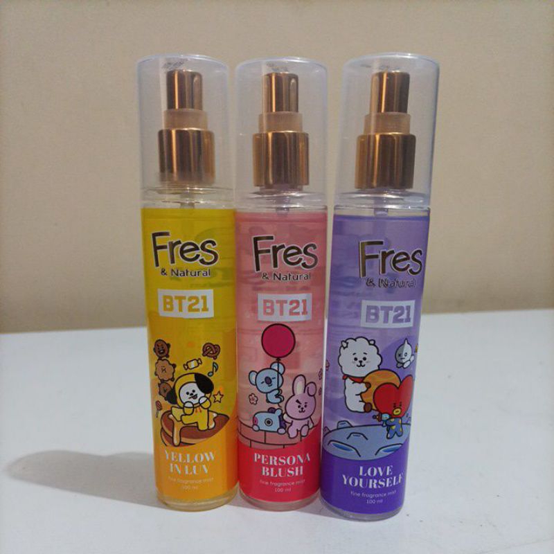 Jual Parfum Fresh BT21 100ml | Shopee Indonesia