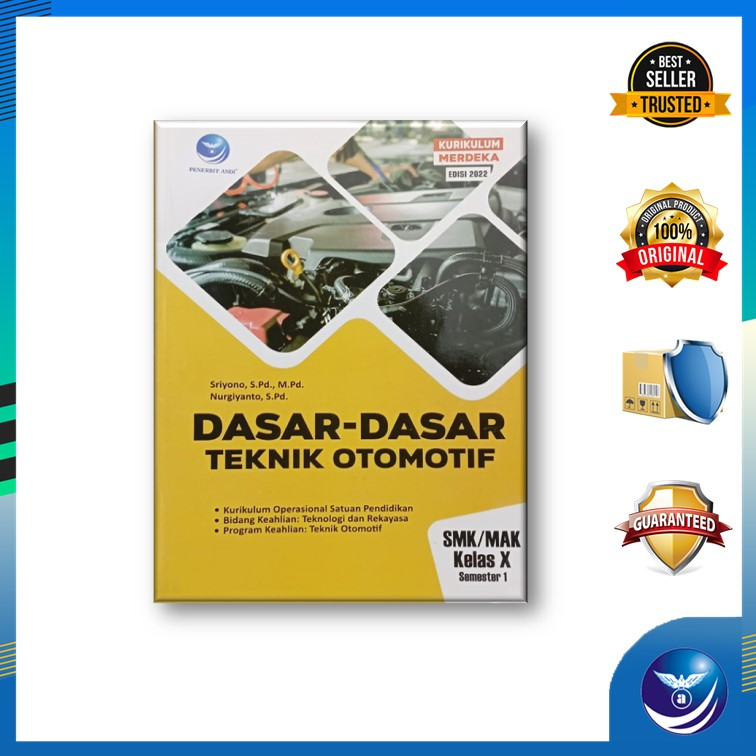 Jual Penerbit Andi - Puske - Dasar-dasar Teknik Otomotif SMK Kelas 10 ...
