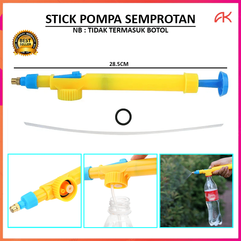Jual ANK KEPALA SEMPROTAN TANAMAN BUNGA / STICK SPRAYER BOTOL MANUAL ...