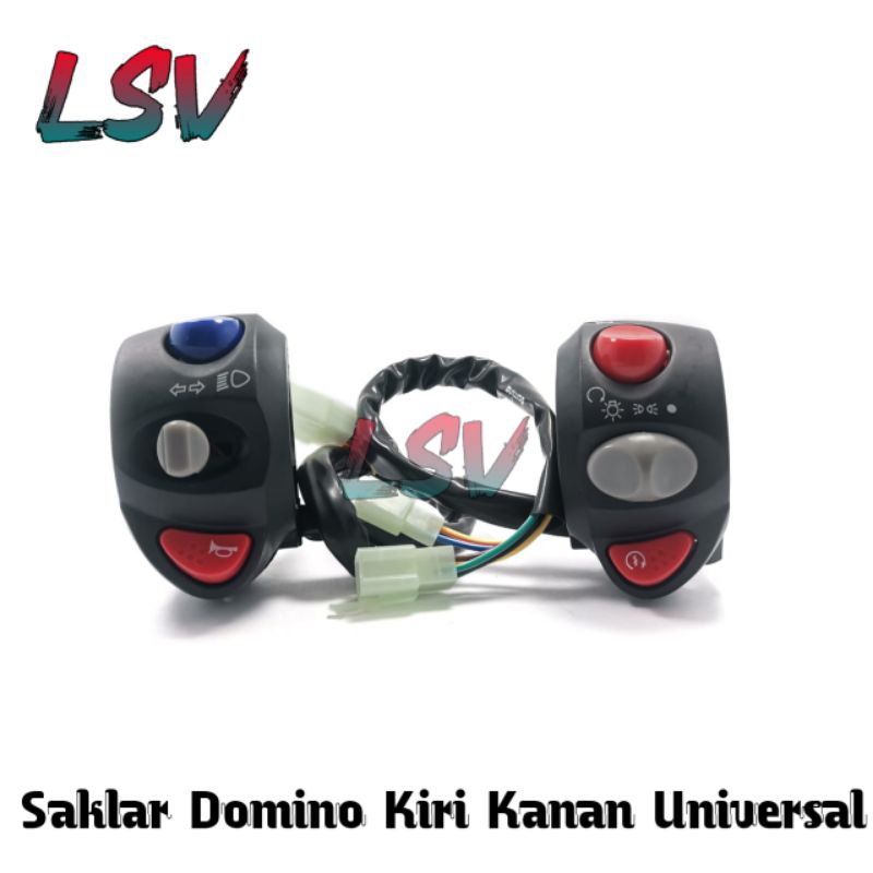 Jual Saklar Donar Scoopy Saklar Motor Universal Set Kiri Kanan Tombol ...
