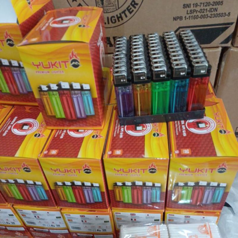 Jual korek api besar gas harga perbox isi 50pcs | Shopee Indonesia