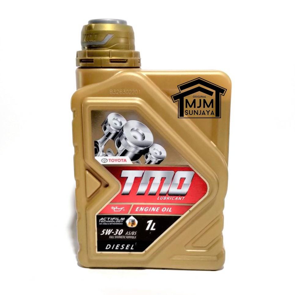 Jual Oli Mesin Mobil Toyota Diesel TMO Gold 5W-30 5W30 1 Liter Botol ...