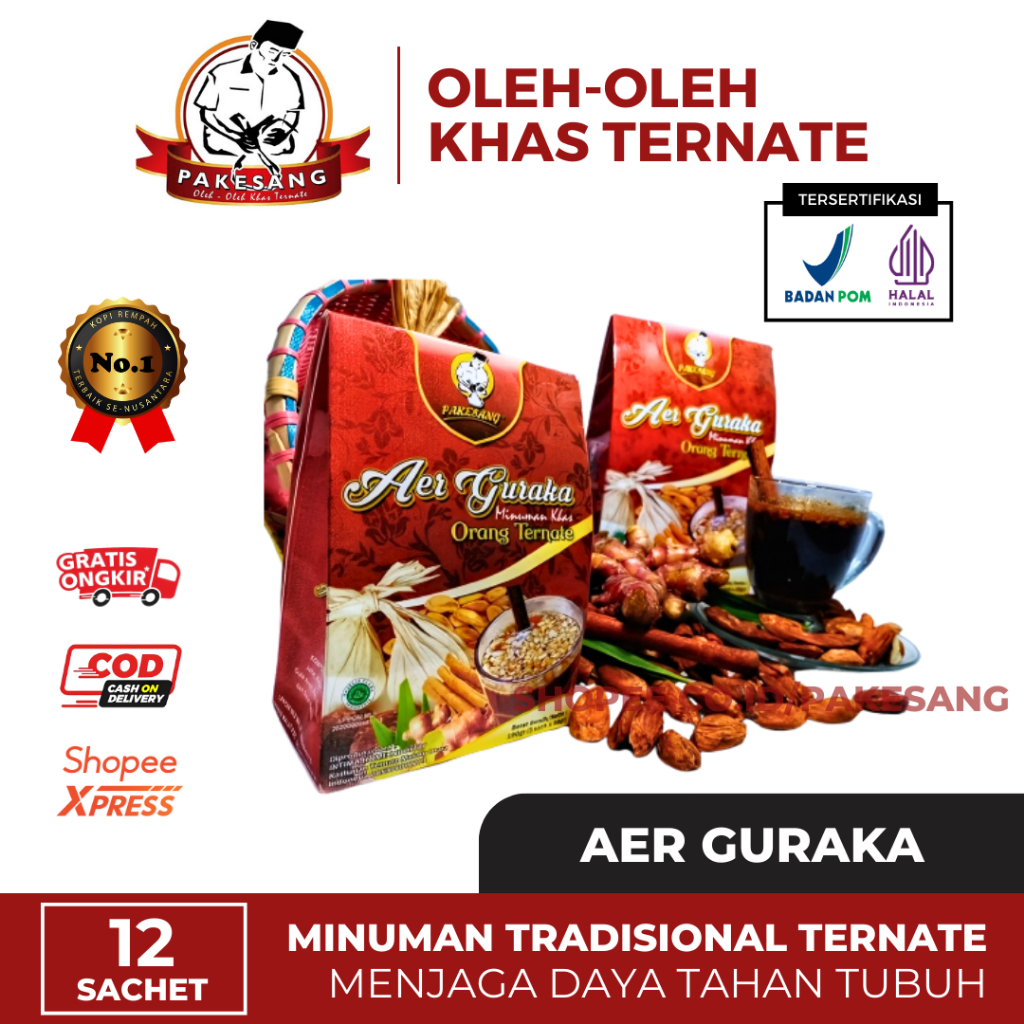 Jual Aer Guraka | Minuman Jahe | Oleh-oleh khas Ternate Maluku Utara ...