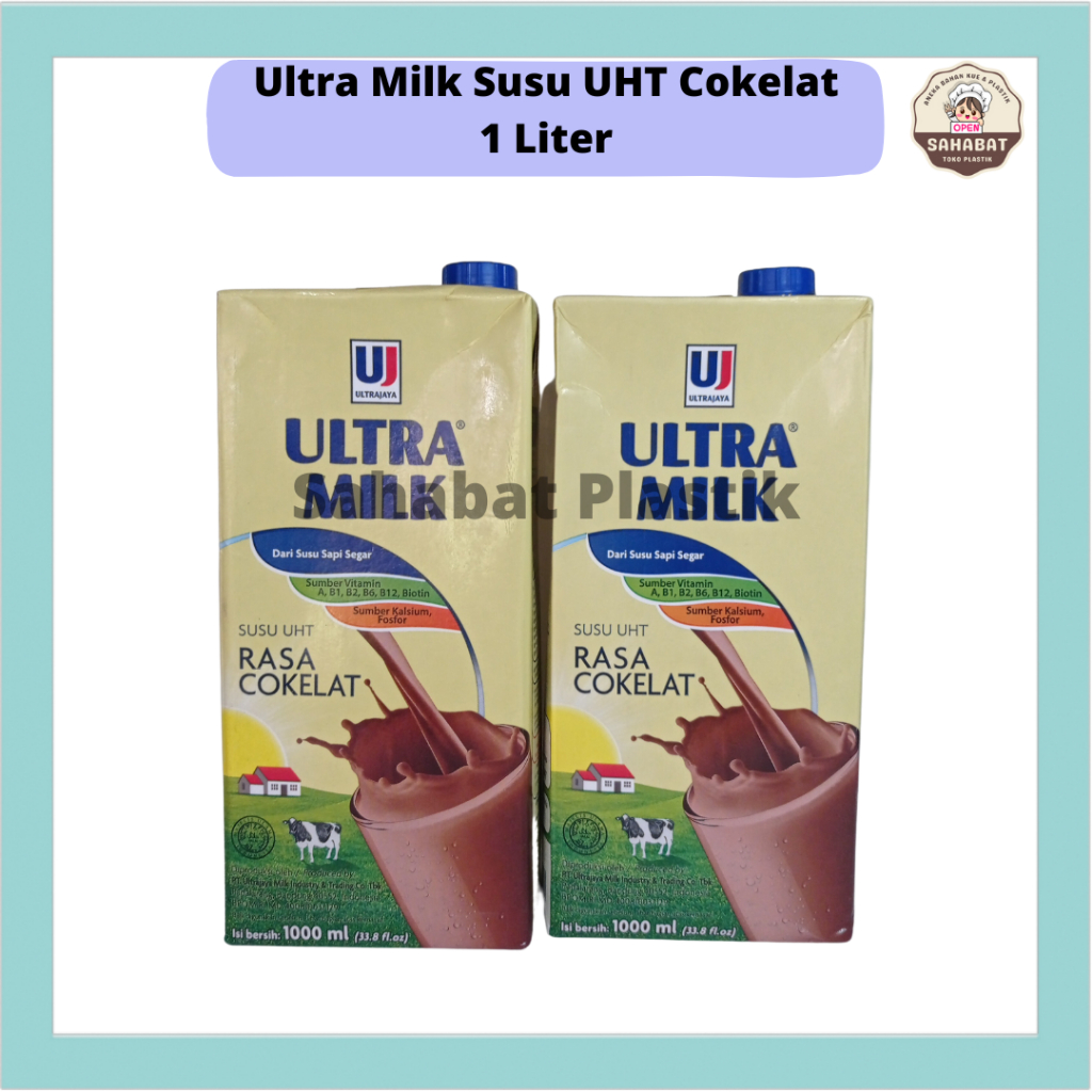 Jual Ultra Milk Susu UHT Cokelat 1L | Shopee Indonesia