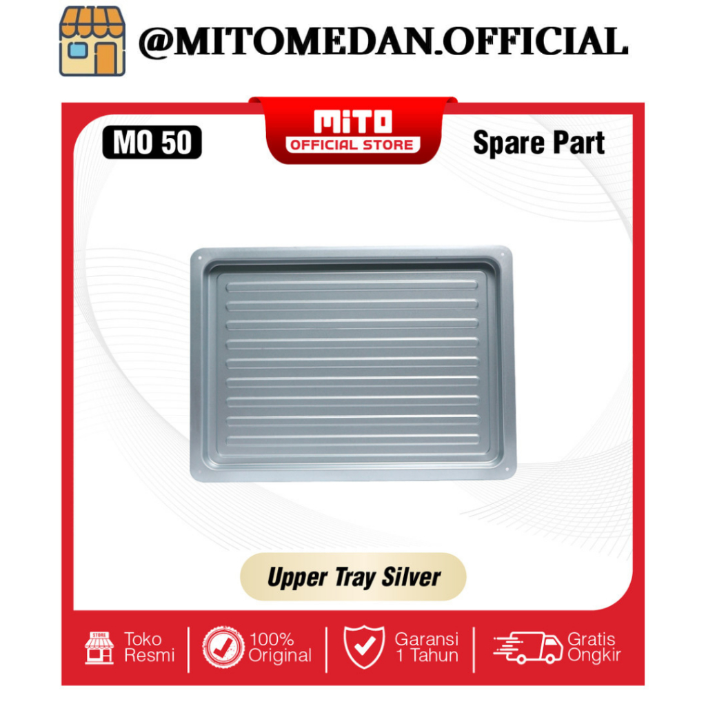 Jual SPARE PART MITO Oven MO50 PRIME - Tray - Upper Tray | Shopee Indonesia