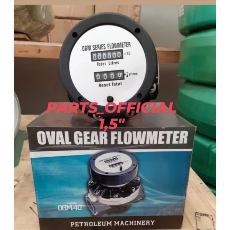 Jual Flow meter Bbm OGM 1 1/2" inch //Meteran minyak diesel solar-oil ...