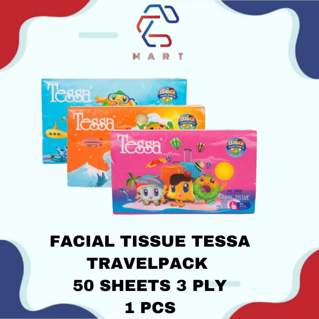 Jual Tessa Facial Tissue TP - 09 MU ( 50 Sheets 3 Ply ) - 1 Pcs ...