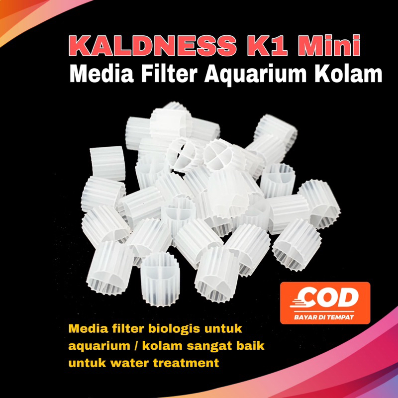 Jual [ TERMURAH ] MEDIA FILTER KOLAM KOI KALDNESS K1,K2,K3,K5,K1 PLUS ...