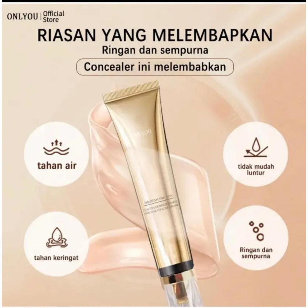 Jual Fondation Onlyou Only You Concealer Liquid Foundation Cair ...