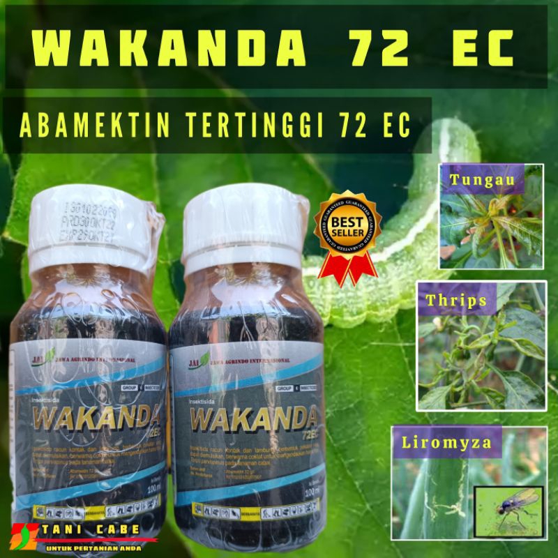 Jual INSEKTISIDA WAKANDA 72 EC -250 ML ABAMEKTIN TERTINGGI | Shopee Indonesia