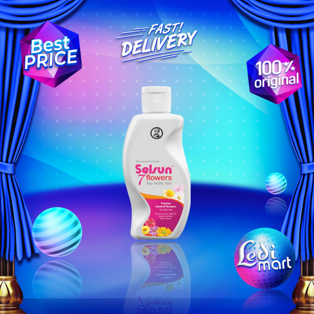 Jual Shampoo Selsun 7 Flower Isi 60ml - Shampo - Sampo Anti Ketombe ...