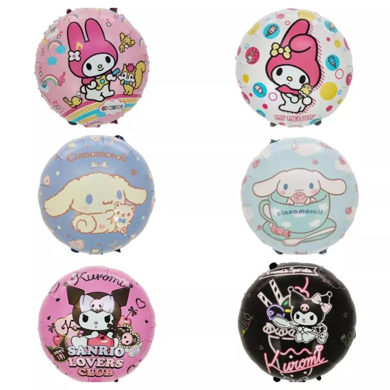 Jual BALON BULAT SANRIO MELODY CINNAMOROLL KUROMI | Shopee Indonesia