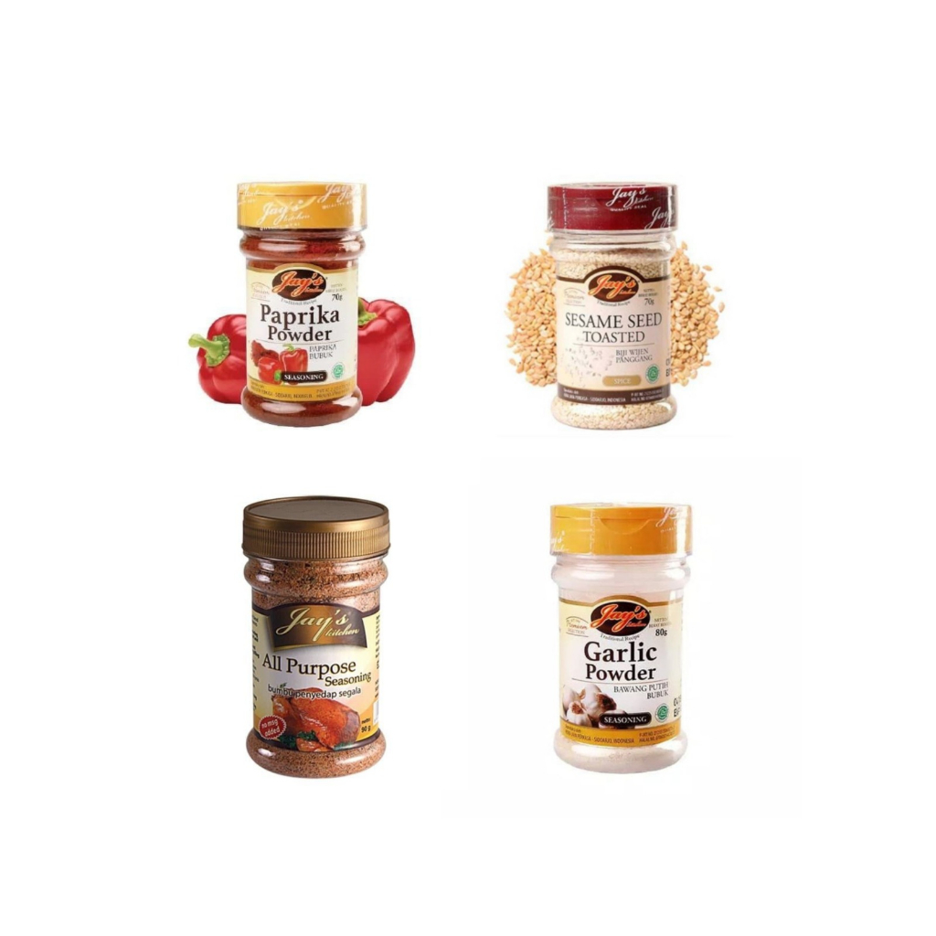 Jual Jays Kitchen Bumbu Rempah Garlic / Paprika / All Purpose / Sesame ...
