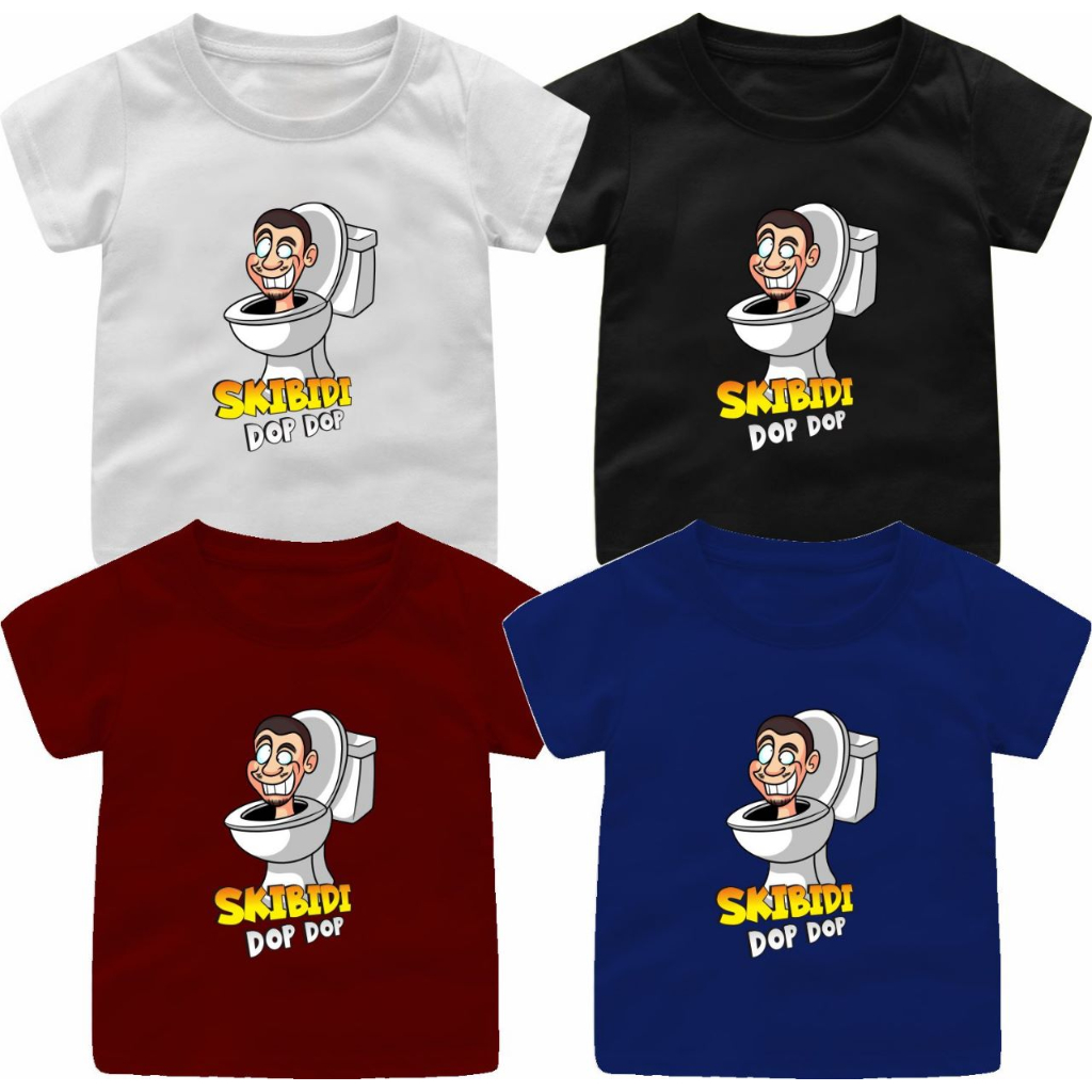 Jual Baju Atasa SkibidiDopDopDopYesYes Meme cewek-Cowok usia 1-12Tahun ...