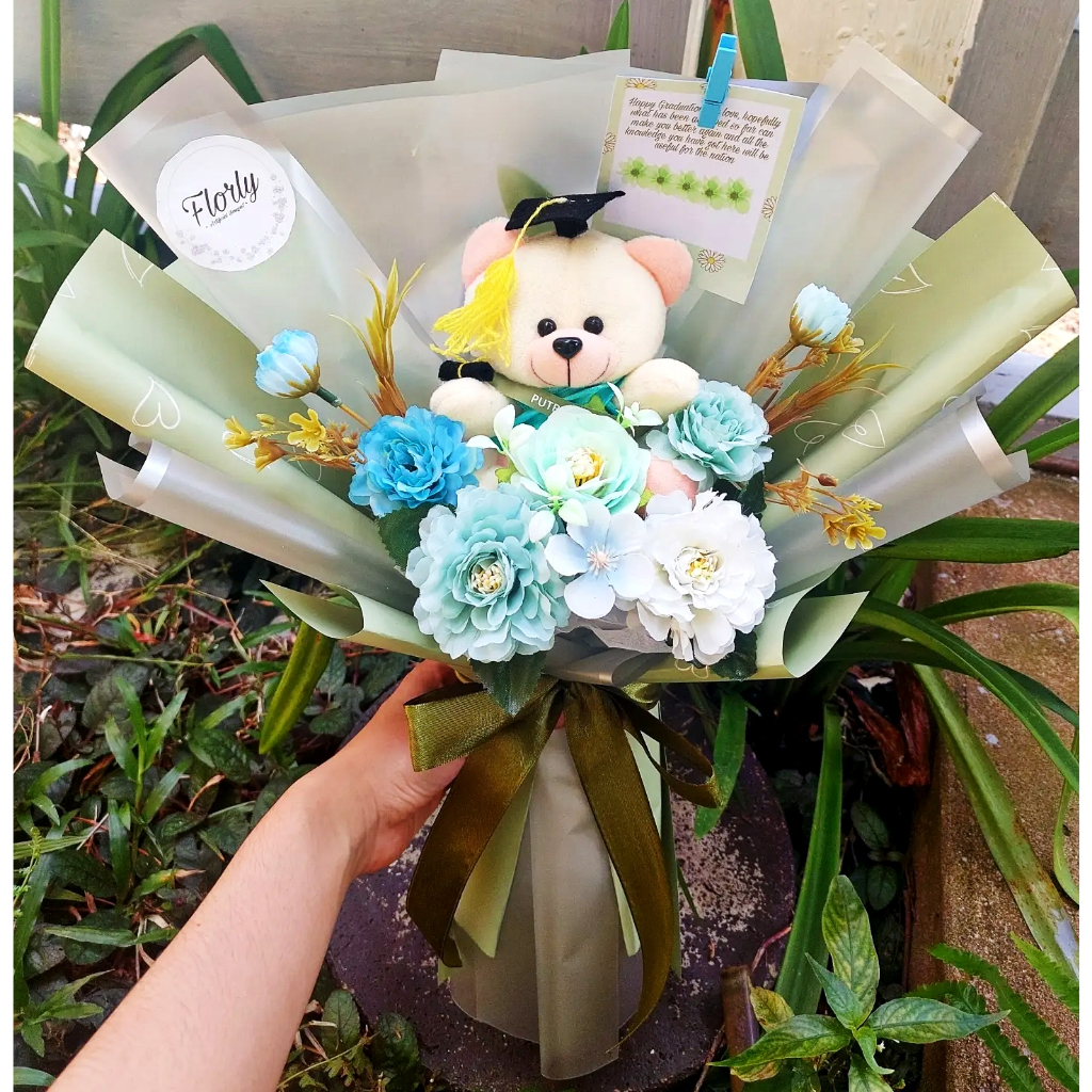 Jual BUKET BUNGA WISUDA / BUKET BONEKA WISUDA / KELULUSAN | Shopee ...