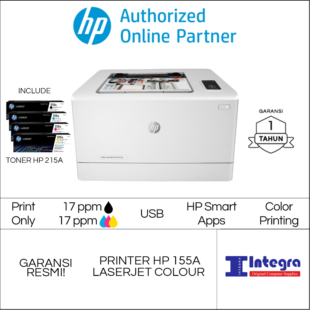 Jual Printer HP Color Laserjet Pro M155A | 155A | 155 Garansi Resmi HP ...