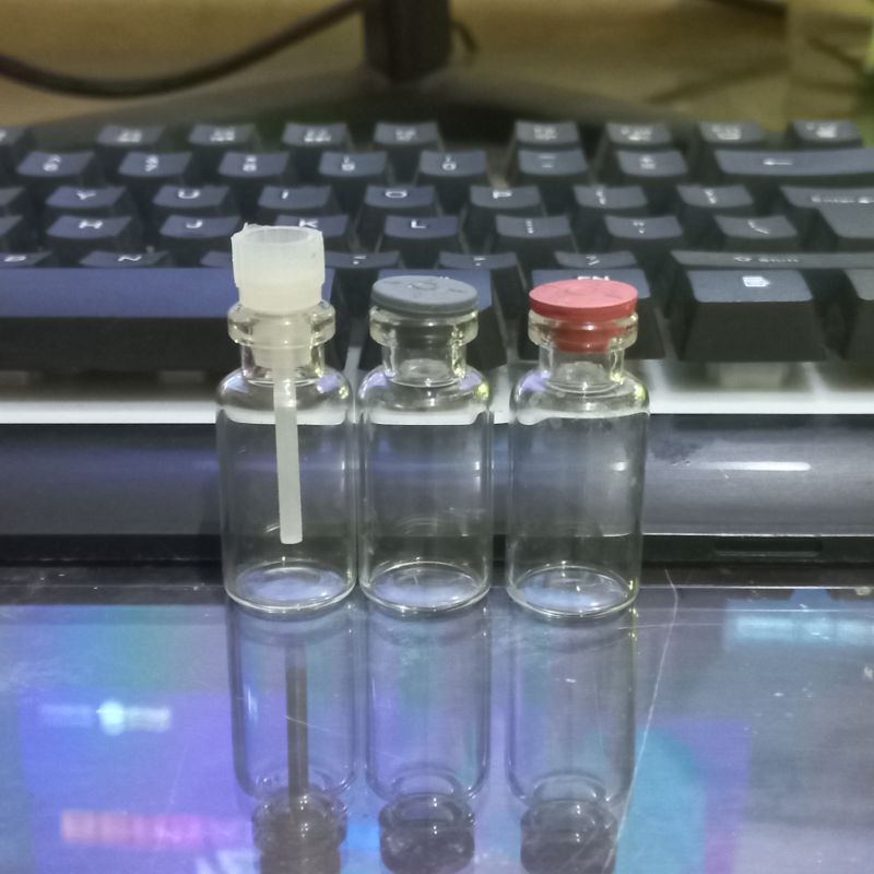 Jual botol kaca vial 5ml, botol vial 5ml, botol tester 5ml | Shopee ...
