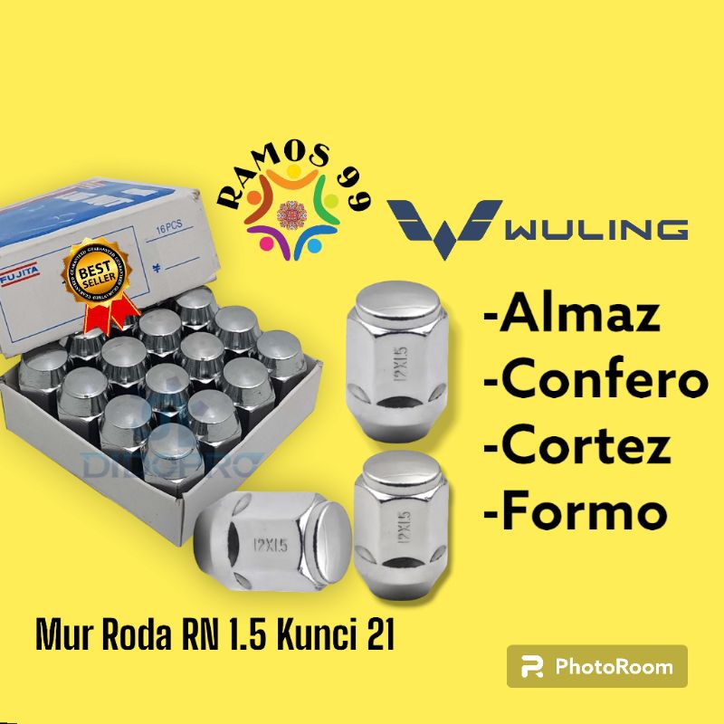 Jual MUR BAUT RODA RACING LUGNUT RN ISI 16/20PCS MOBIL WULING BAHAN ...