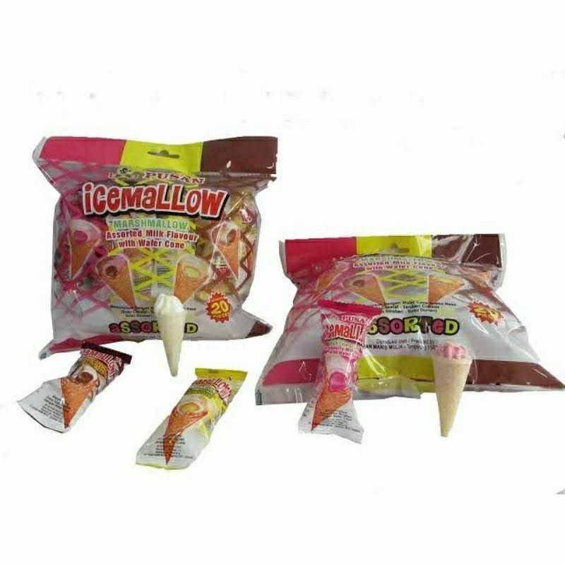 Jual PUSAN ICE MALLOW ASSORTED NETTO 20 PCS | Shopee Indonesia