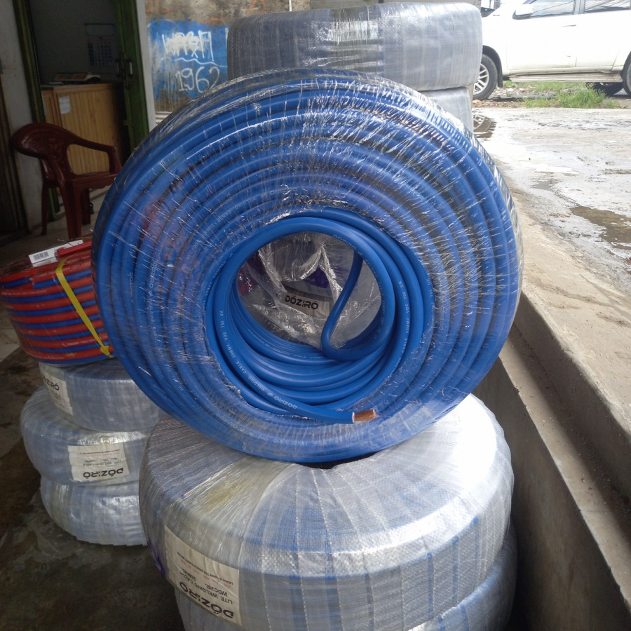 Jual Kabel Las Listrik Welding Cable 25MM Lite Doziro Biru | Shopee ...